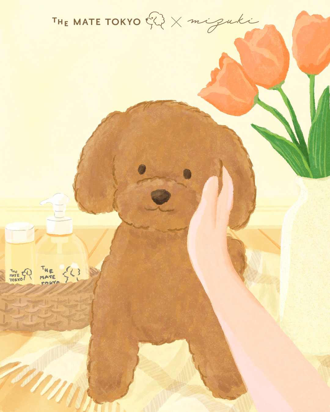 mizuki illustration | The Mate Tokyo 様 ／ コラボキャンペーン用イラスト